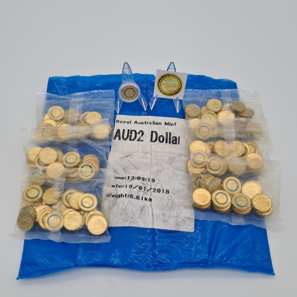 UNC $2 2018 Borobi Gold Coast Commonwealth Games Two Dollar Coin bag e