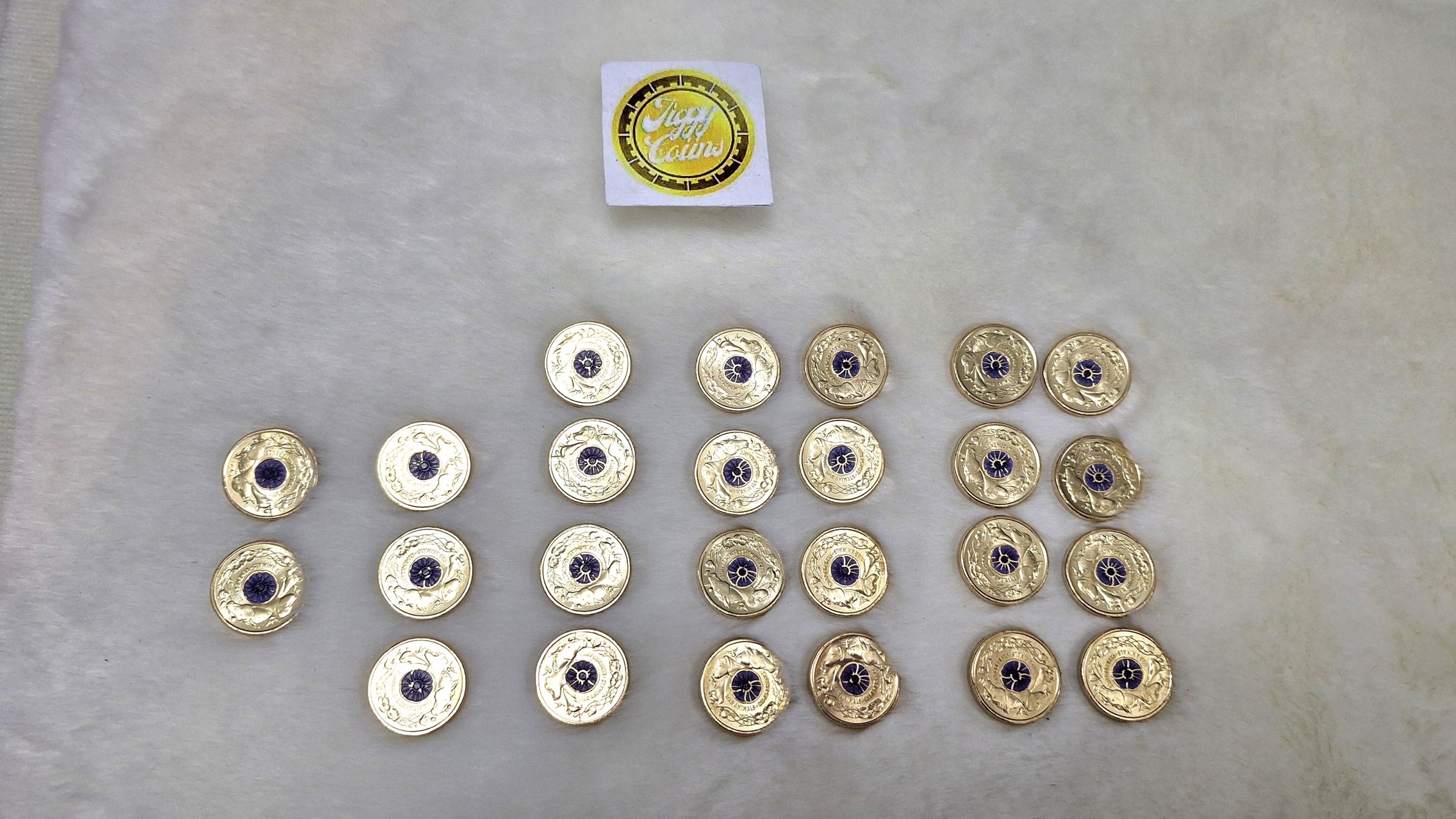 UNC $2 2024 Purple Poppy War Animals Remembrance two dollar coin ex RA