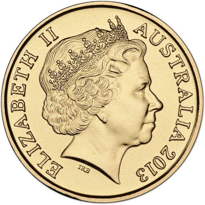 UNC 2013 $2 PURPLE QUEEN'S CORONATION CROWN AUSTRALIAN TWO DOLLAR COLO