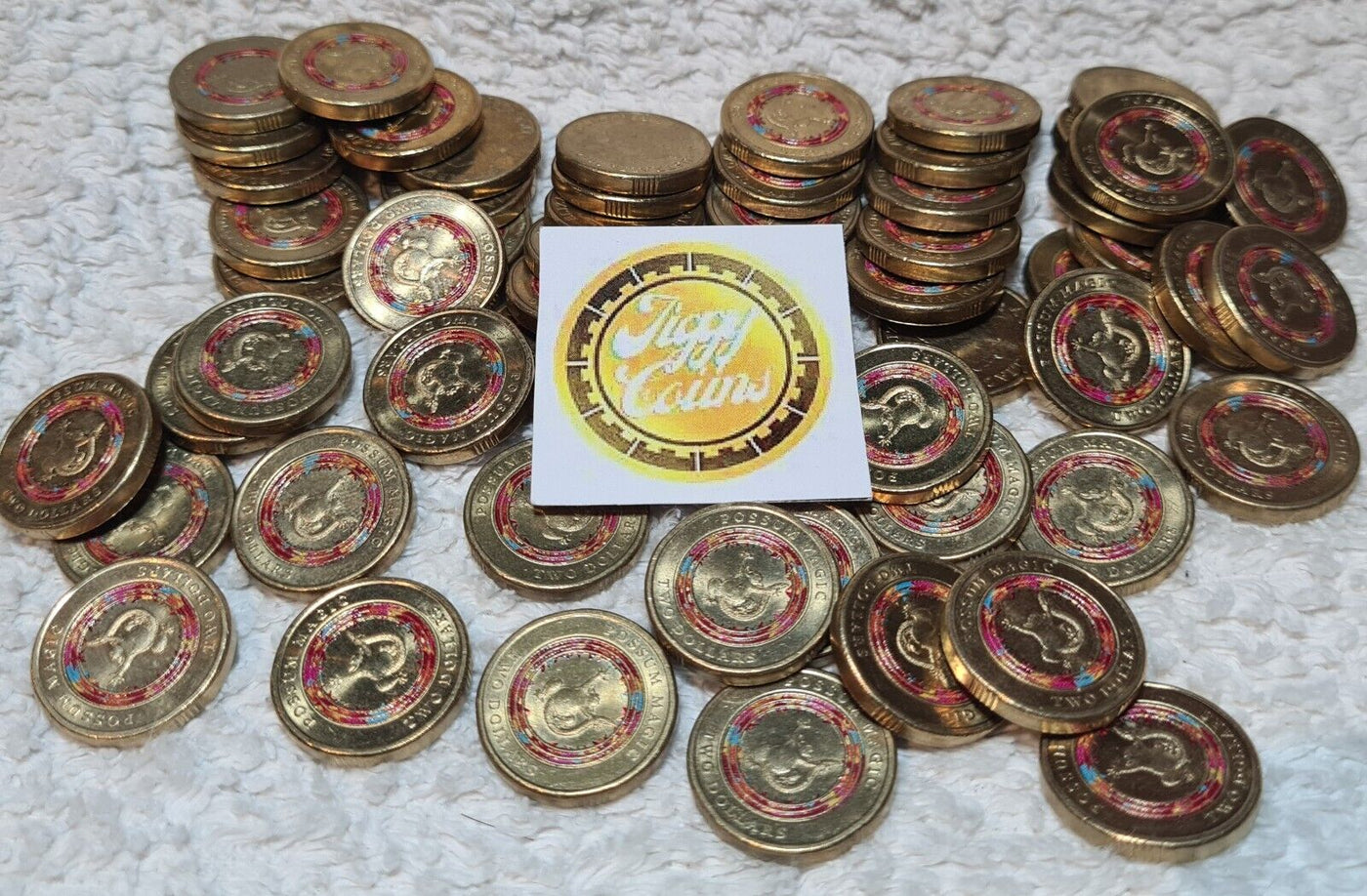 2017 $2 Possum Magic Australian Two dollar Queen Coloured 3 Coin set R