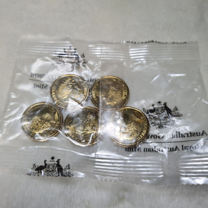 UNC $2 2015 Flanders Field RAM BAG Orange Australian Two Dollar Coin
