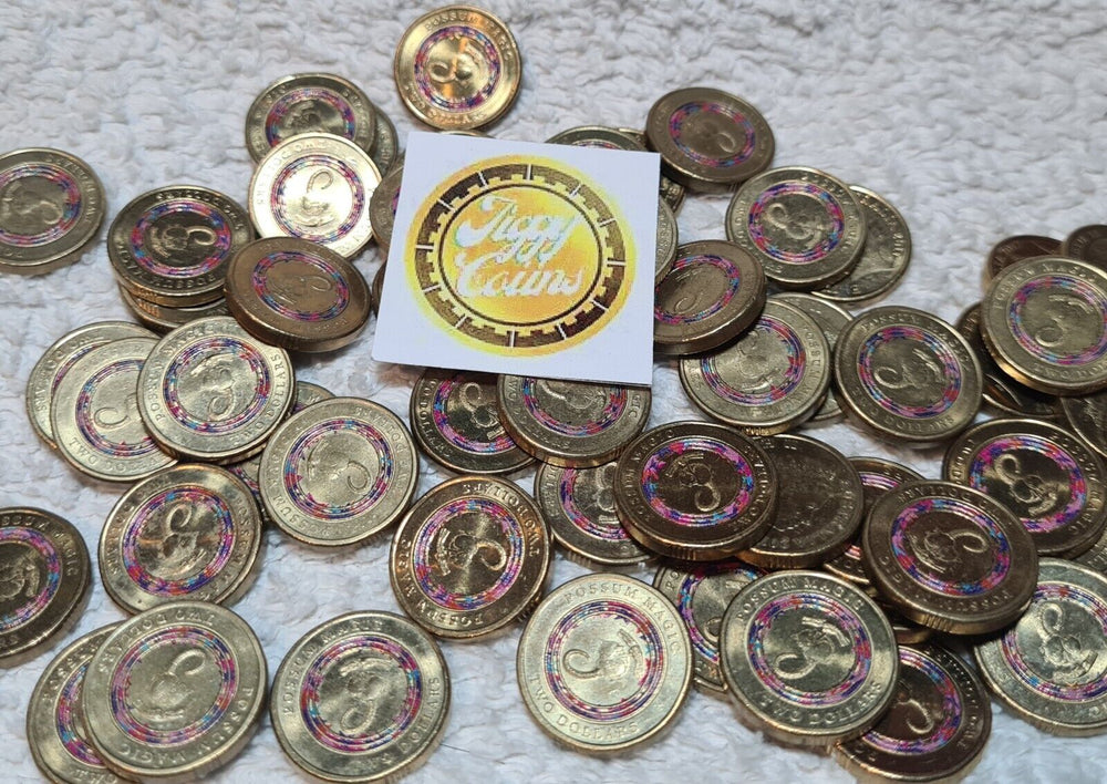 2017 $2 Possum Magic Australian Two dollar Queen Coloured 3 Coin set R
