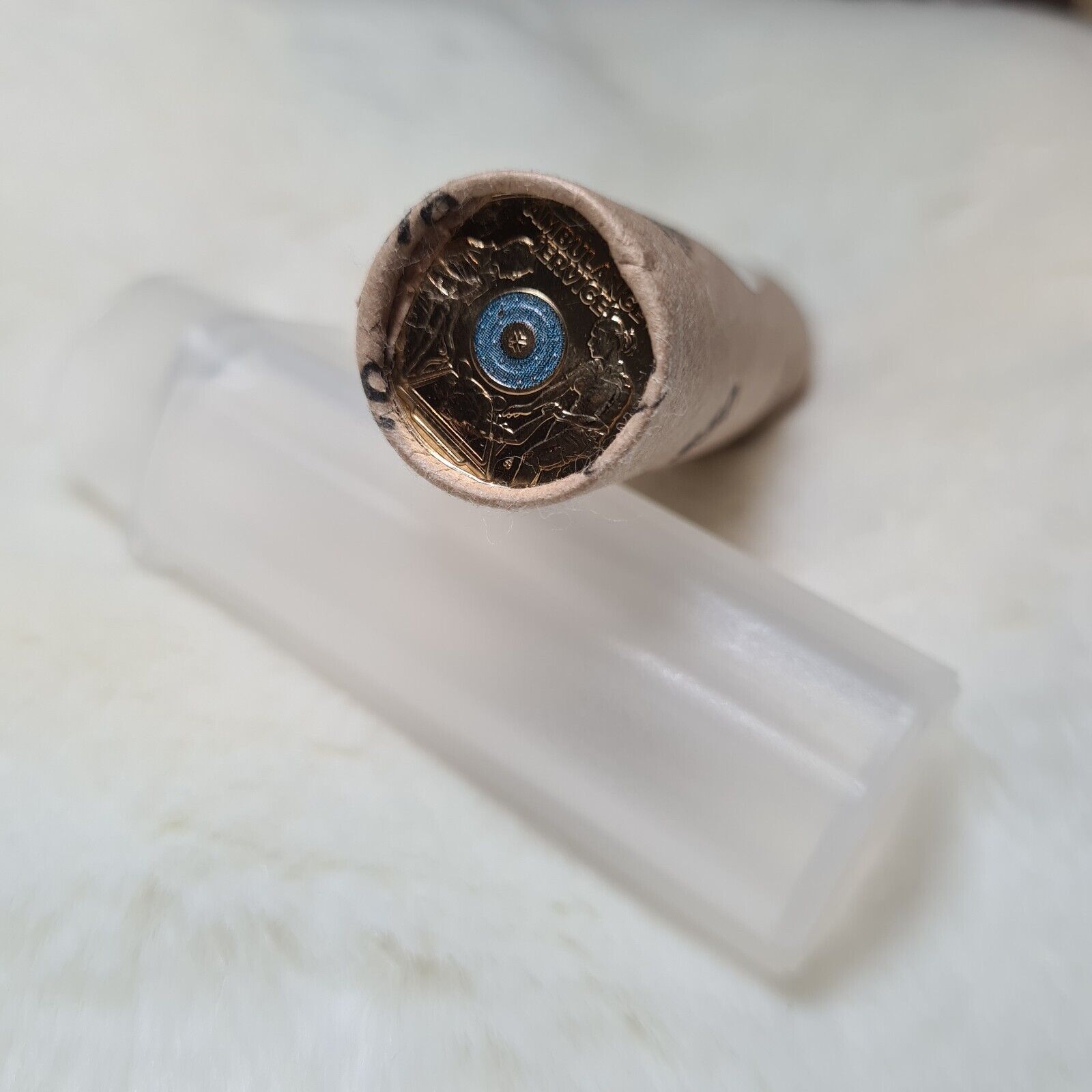 UNC 2021 $2 Ambulance emergency Service two dollar coloured coin RAM R